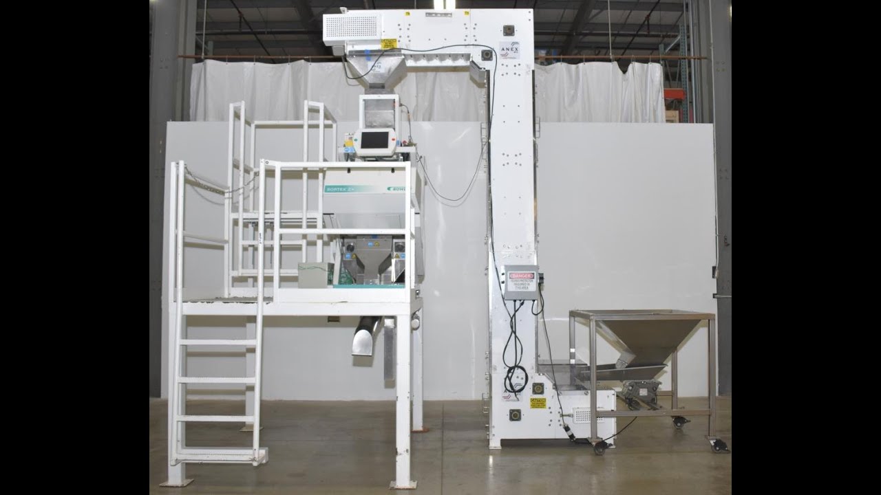 Buhler Sortex Ltd. Model Z+1B Material Handling - Color Sorter with ...
