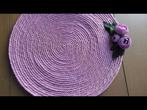 KORDON İPTEN SUPLA NASIL YAPILIR /VERY EASY TO MAKE WITH SUPPORT FROM CORD ROPE/صنع الخدمة الأمريكية