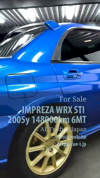 [Sold] GDB インプレッサ WRX STI 6MT |ブリッツニュルスペックマフラー | IMPREZA WRX STI | EJ20 Turbo #Shorts - YouTube