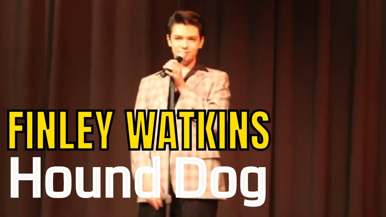 Finley Watkins | Hound Dog | Tupelo Elvis Festival 2023 - YouTube