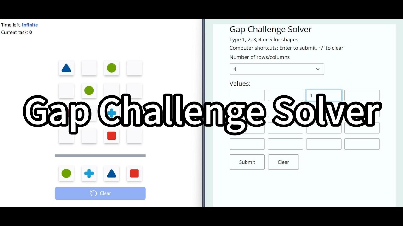Gap Challenge Solver | Shape Sudoku | Deductive Logical Thinking - YouTube