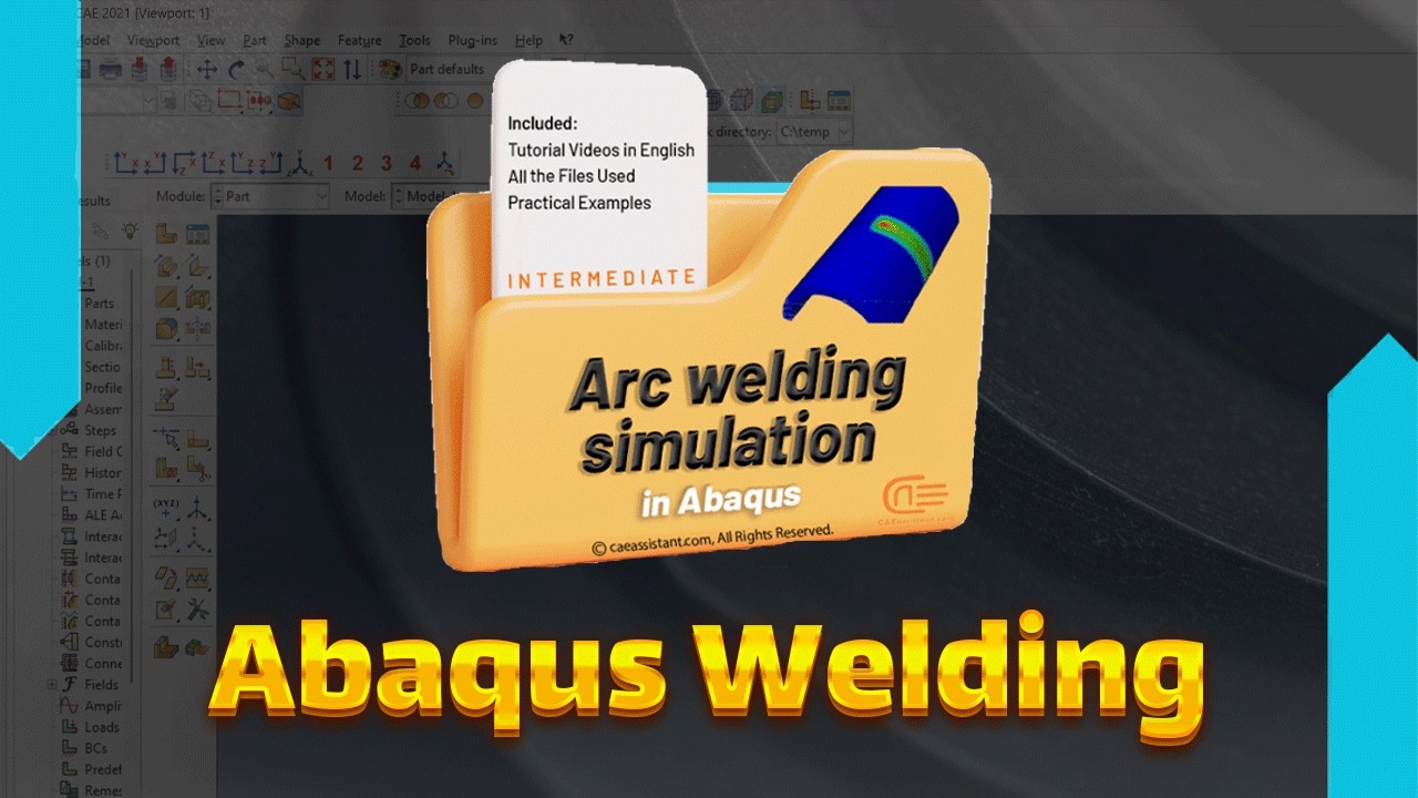 Abaqus Welding Simulation - YouTube