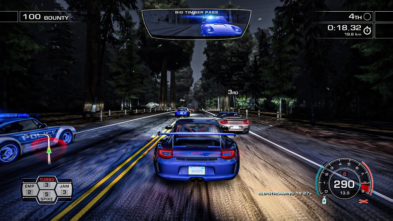 Porsche 911 Police Chase :Busted; Need For Speed - YouTube
