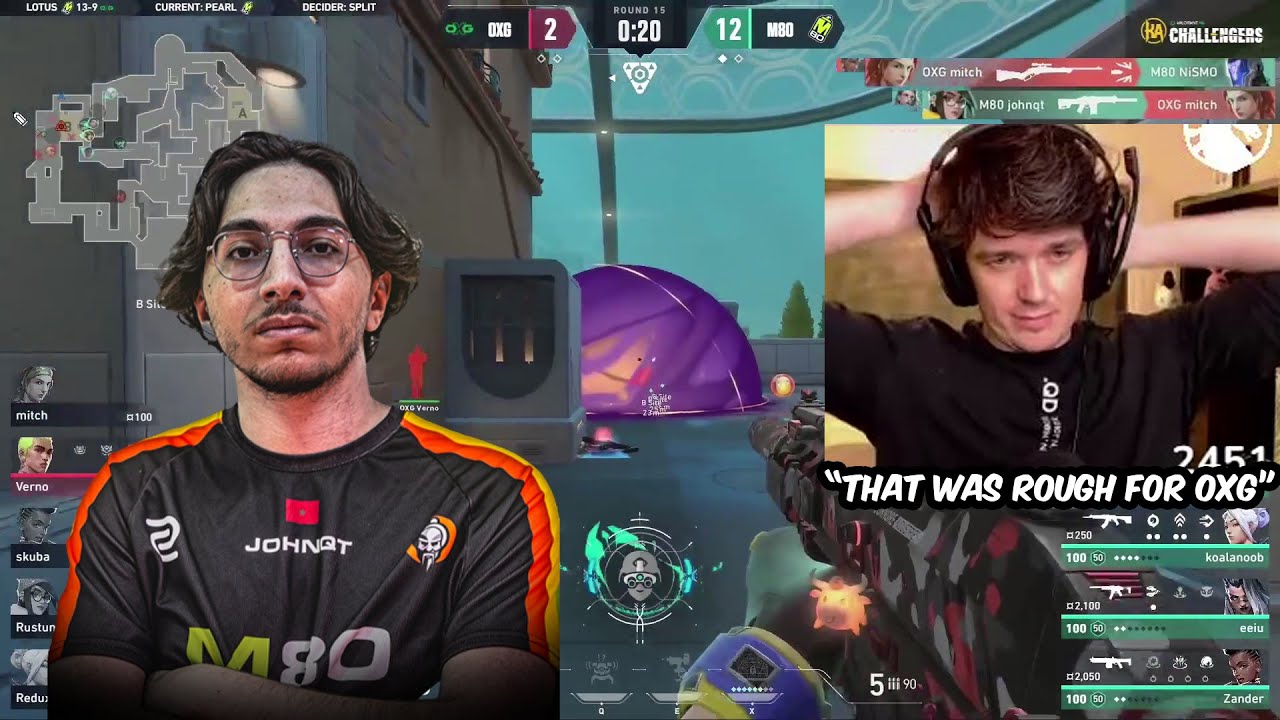 M80 Johnqt INSANE Performance To End The Game In VCT Challengers ...