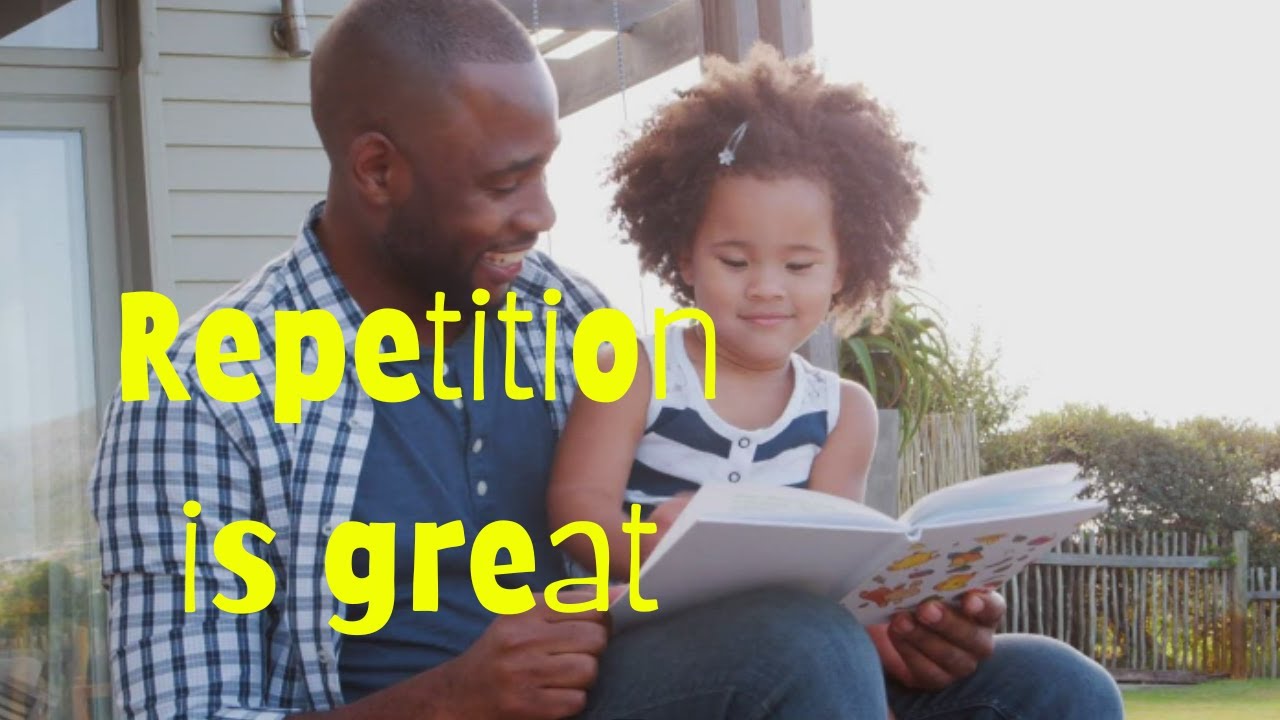 Helping my child to talk Repetition is great… repetition is great - YouTube