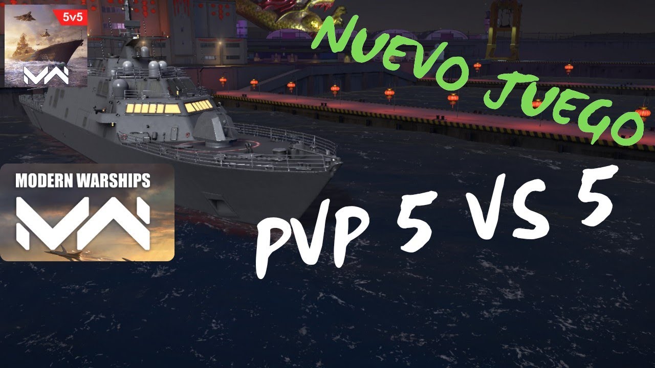 MODERN WARSHIP | NUEVO JUEGO PVP 5 VS 5 BRUTAL - YouTube