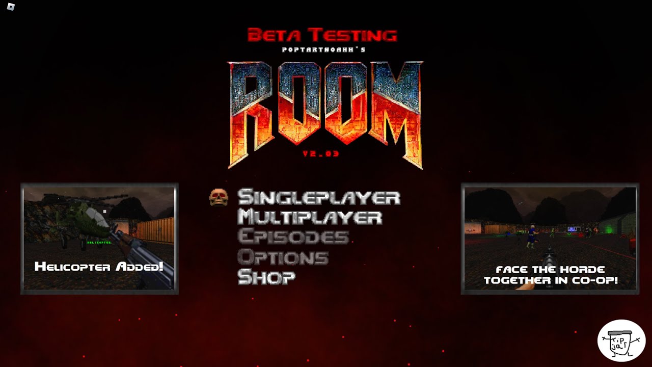 DOOM Version 1993 in the Roblox - YouTube