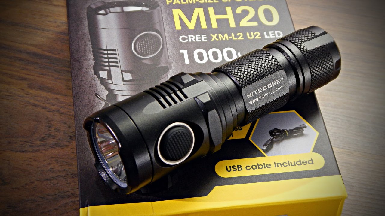 NItecore MH20介紹和夜射展示 - YouTube