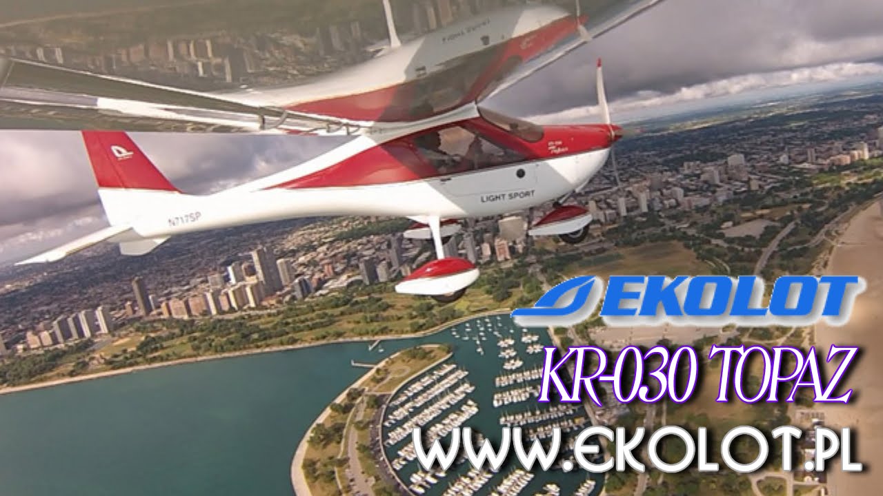 Ekolot Topaz, KR-030 Ekolot Topaz light sport aircraft from Ekolot of ...