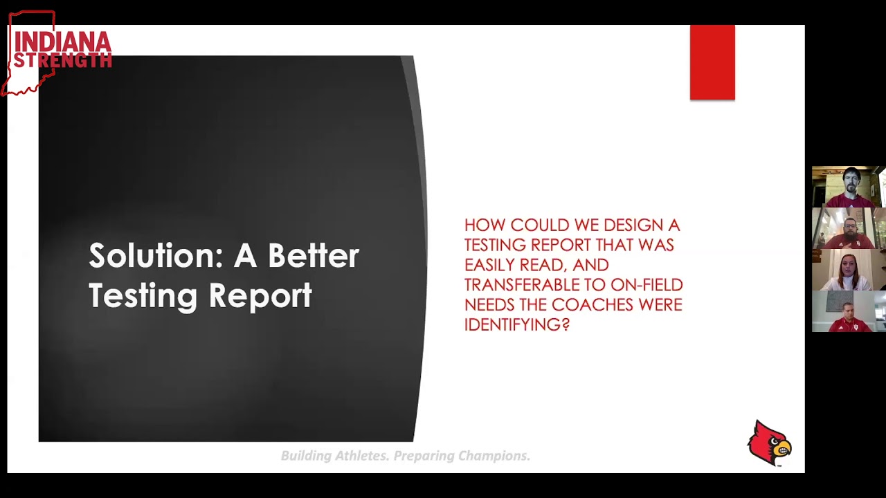 INDIANA STRENGTH ALL ACCESS EPISODE 4 CARYN BAILEY ROBBINS UNIVERSITY ...