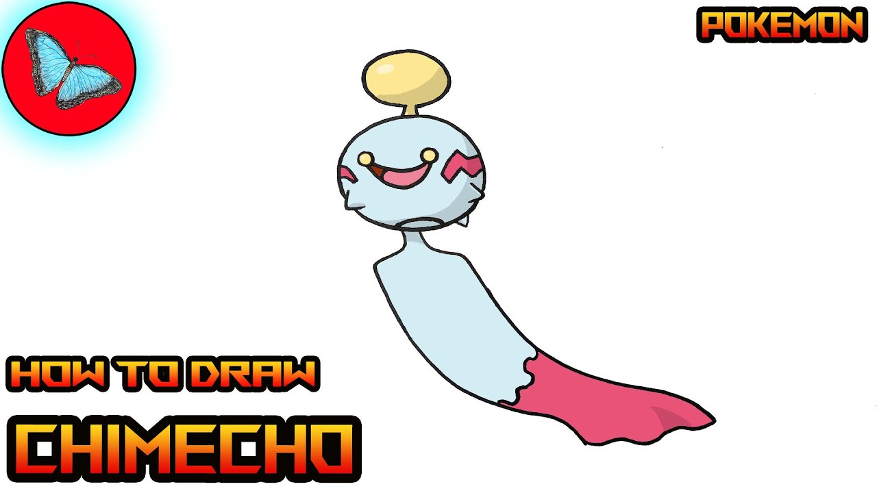 How To Draw Pokemon - Chimecho - YouTube