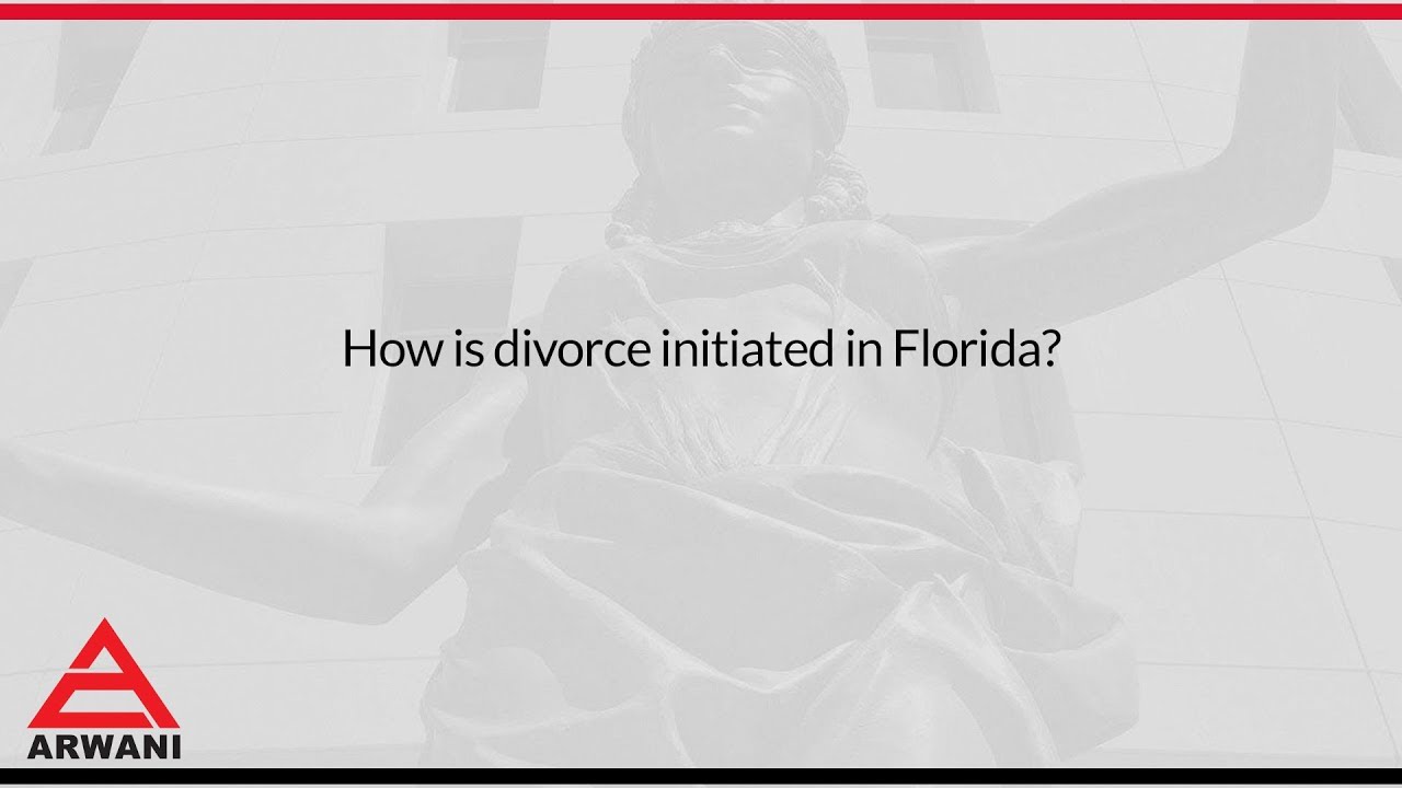 How is divorce initiated in Florida? - YouTube