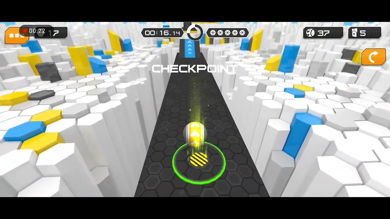 Gyro Sphere Game level no 4 Finished | ball racing game for android ...