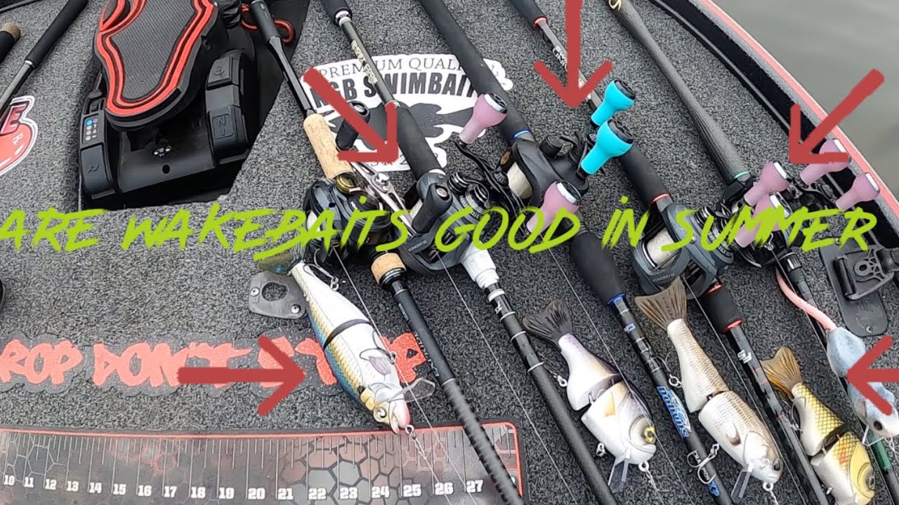 Wakebaits for summer bass fishing! - YouTube