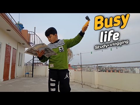 Mah mini vlog kasari banauxu ? || Busy Life || Manjil Dhakal - YouTube