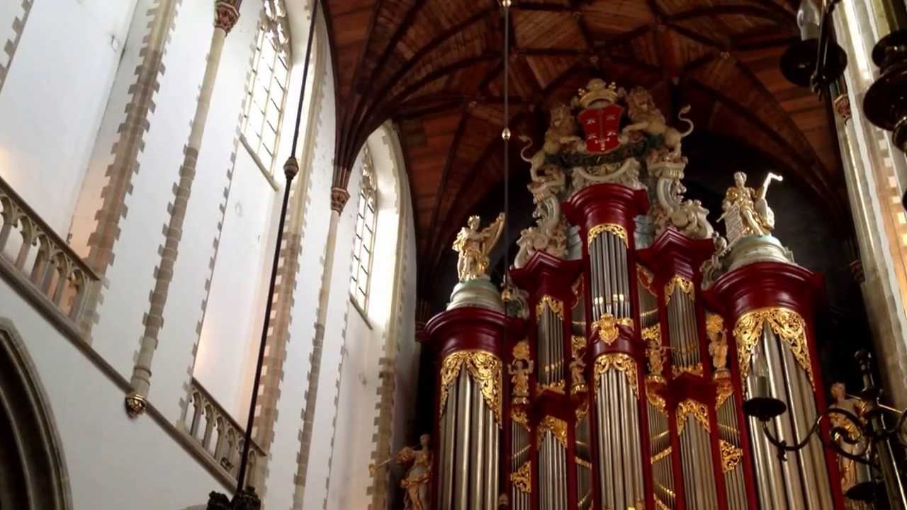 Christian Müller organ in Haarlem - YouTube