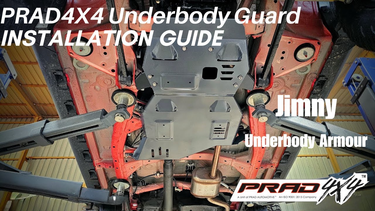 PRAD4x4™ Underbody Guard - Maruti Suzuki Jimny | Installation Guide ...
