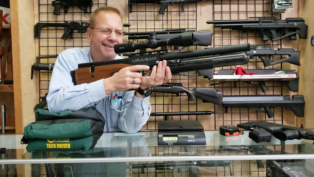 .30 Cal AGT & .22 Compact Uragan PCP Rifle review w/weight, length ...