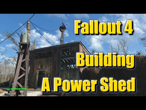 A power shed [Building]: Fallout 4 ep 19 - YouTube