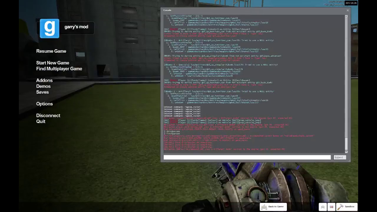 Garrys Mod Sandbox Singleplayer Livestream - YouTube