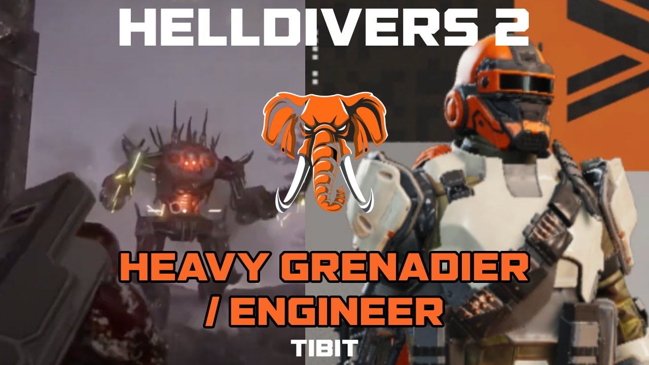 HELLDIVERS 2: Heavy Grenadier / Engineer Gameplay (Op. Swift Disassembly, Phase II - Tibit ...