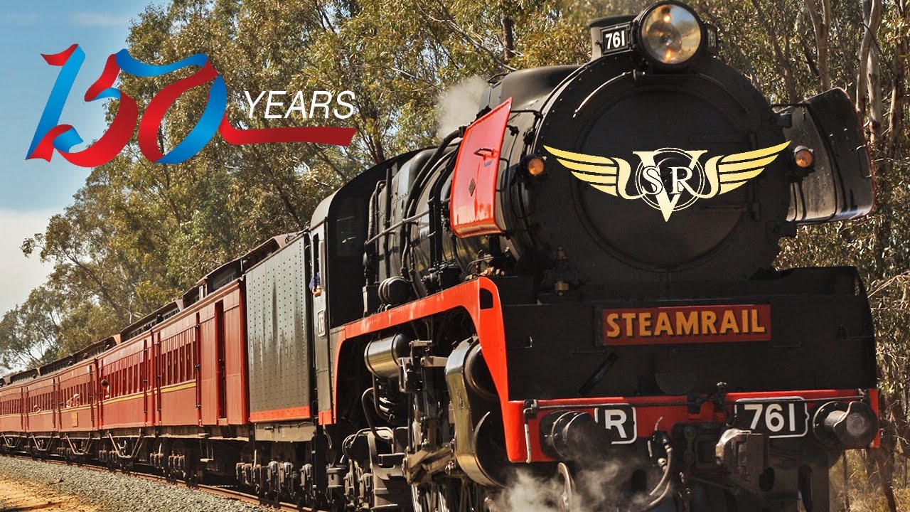 Australian Steam Trains - Echuca~Barnes Shuttles - YouTube
