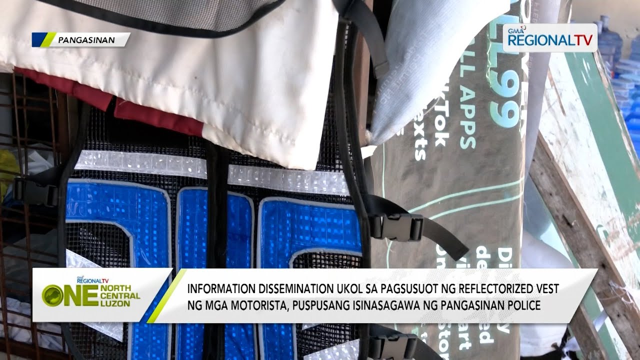 One North Central Luzon: Pagpapabatid ukol sa pagsusuot ng ...