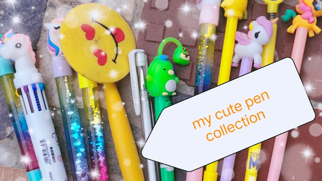 My cute pen collection | cute stationery collection (10+ cuties) # ...