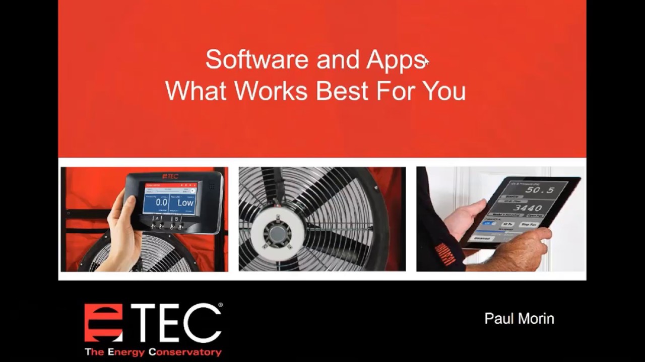 TEC Software and Apps Webinar - YouTube