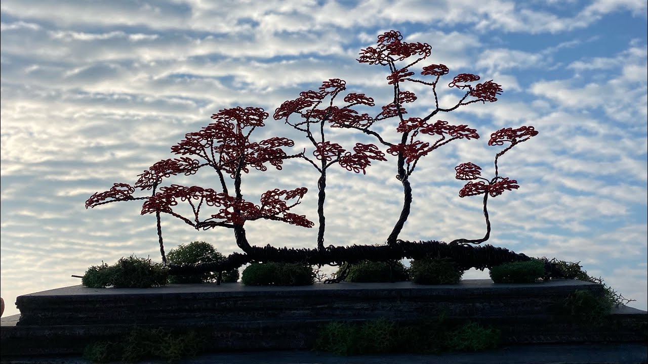 Making a Wire Bonsai Tree!! #10 Raft Style - YouTube