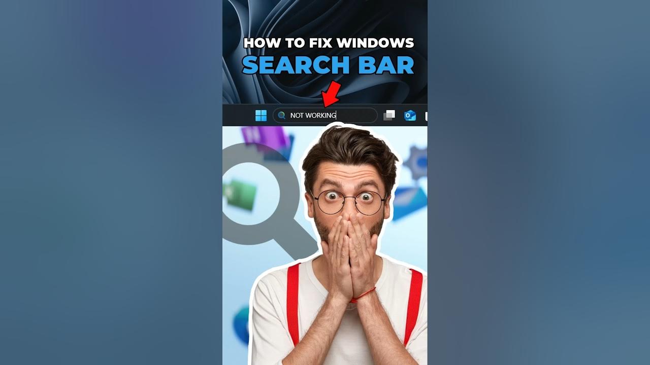 How to Fix Windows Search Bar Not Working - 100% FIXED! - YouTube