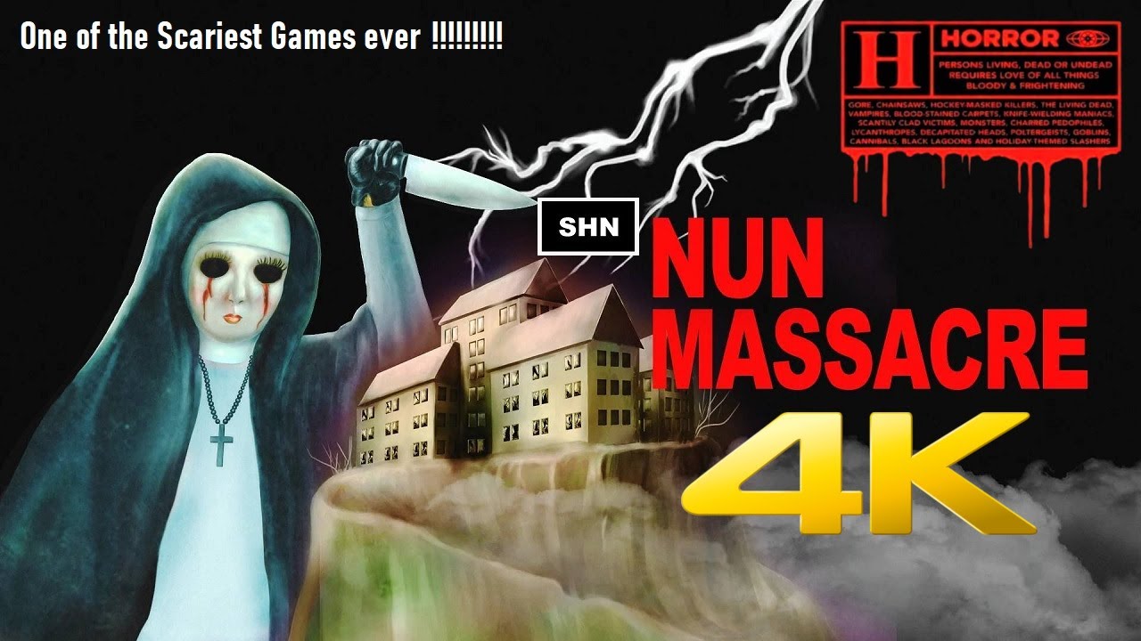 Nun Massacre 👻 4K/60fps 👻 Longplay Walkthrough Gameplay No Commentary ...