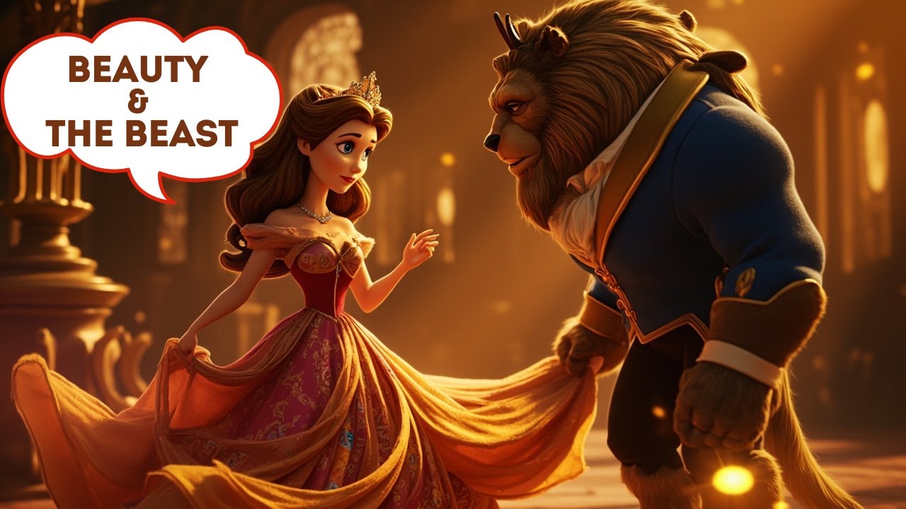 🌹 Beauty and the Beast | Classic Fairy Tale for Kids | Bedtime Story in ...