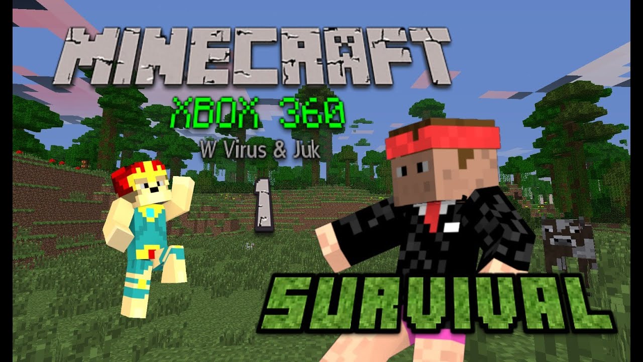 Minecraft Xbox 360 Survival 1 ~ BUILD A BEAR - YouTube
