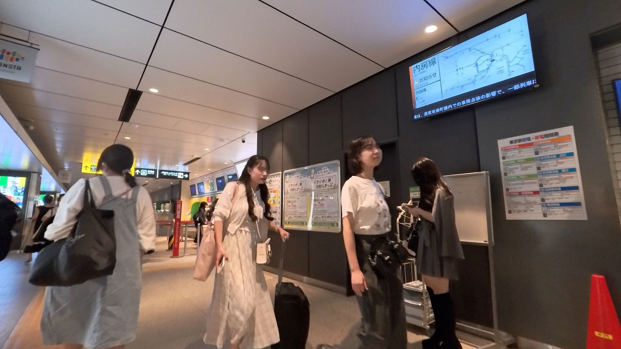 Tokyo - Metro Tokyo→JR Tokyo (October 5, 2025)[4K] - YouTube