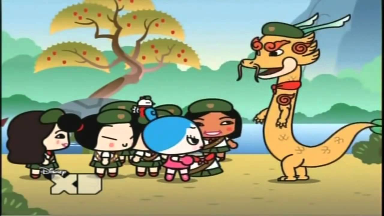 Pucca En Español - Pucca en El Club de las Chicas Dragon - YouTube