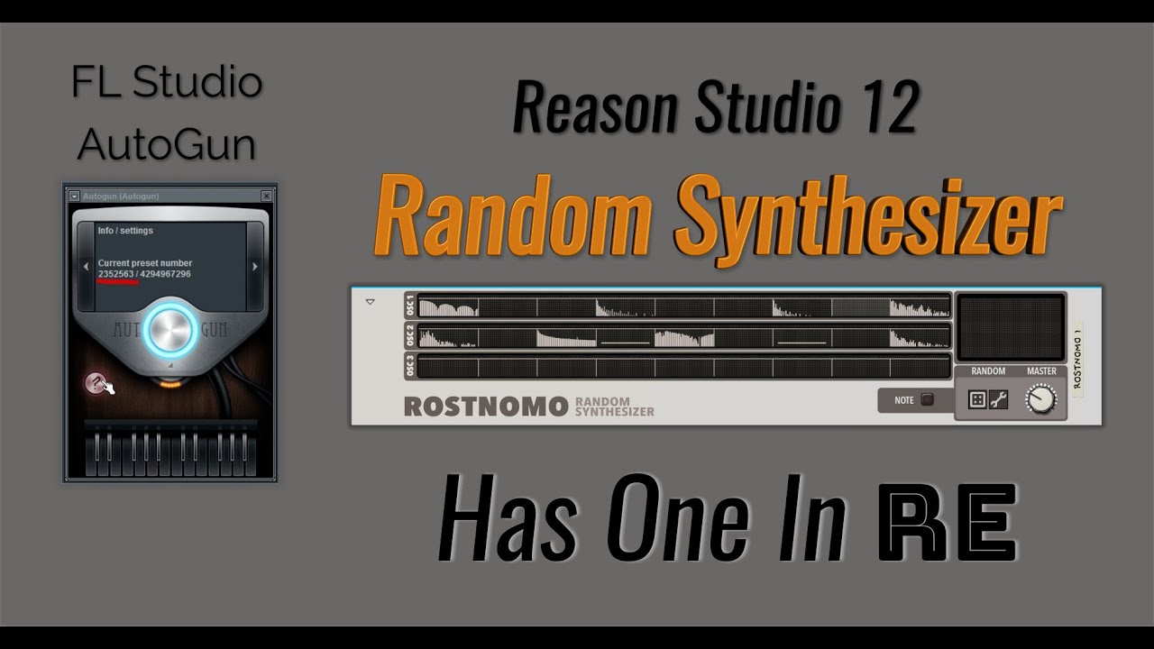 Reason Studio Lectric Panda Random Synthesizer - YouTube
