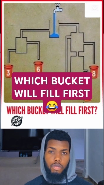 Which bucket will fill first🤔 #memes - YouTube
