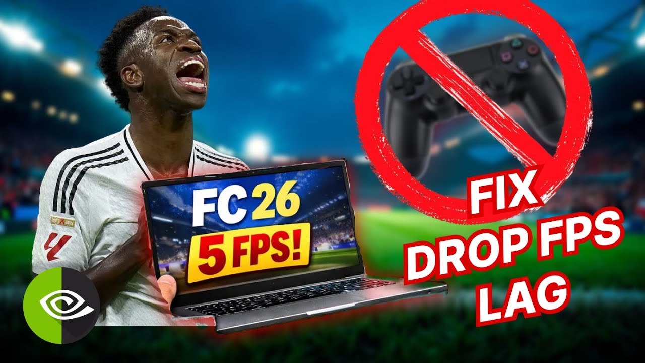 FC 26 FPS FIX. How To Fix Drop Fps. DROP FPS AFTER HALFTIME FIFA 26 ...