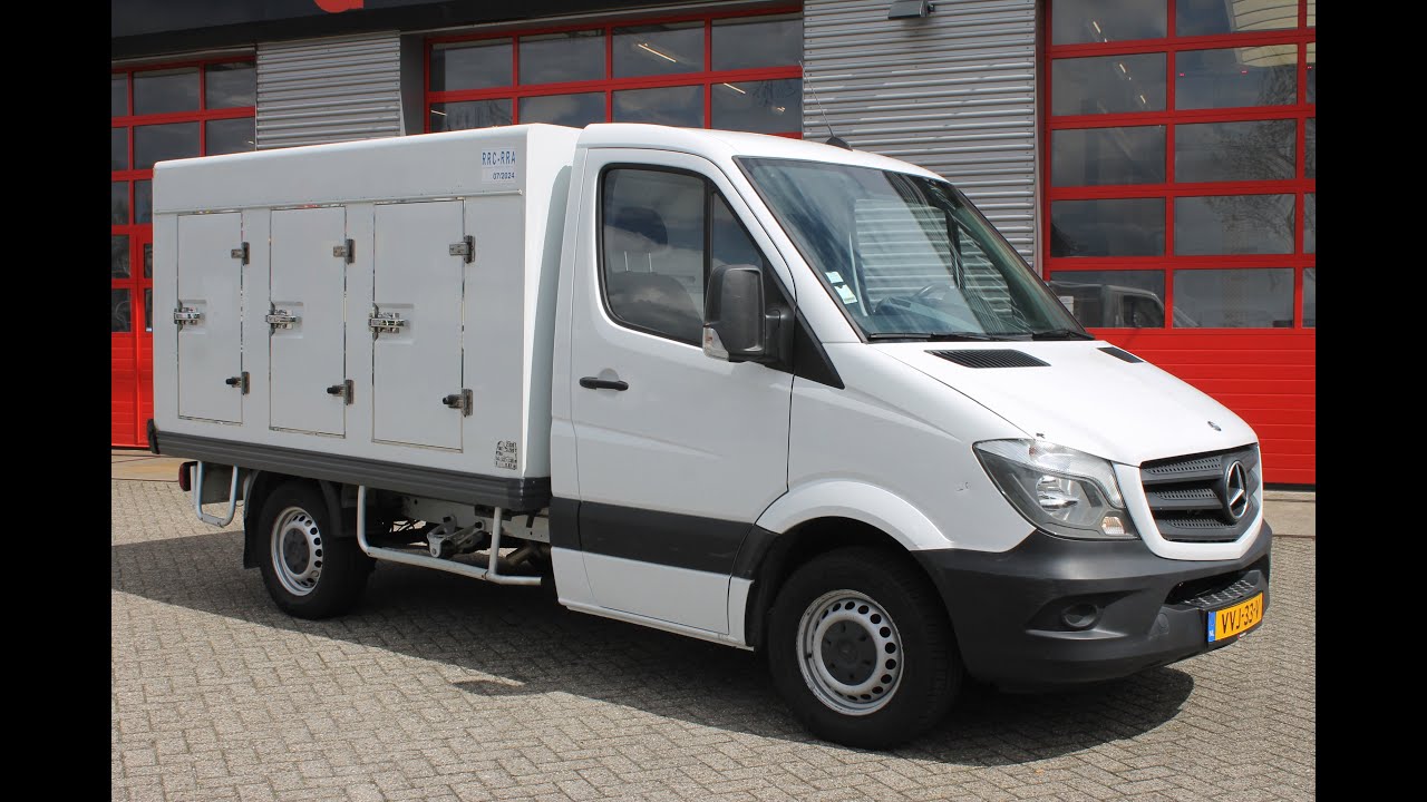 SOLD - Mercedes Sprinter 310 CDI - Coldcar Superstructure - YouTube