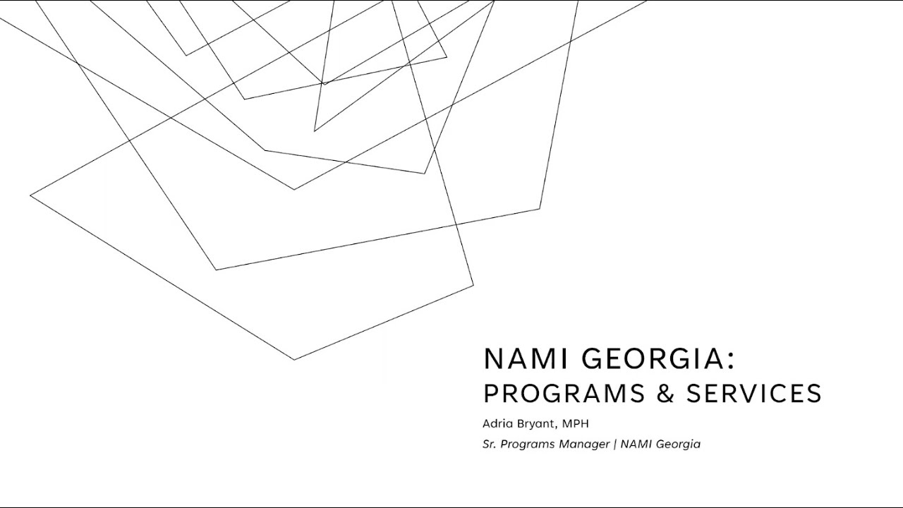 Introduction to National Alliance for Mental Illness (NAMI) Training ...