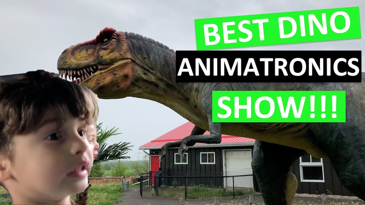 BEST DINOSAUR ANIMATRONICS SHOW | DINO PARK ALL DINOSAURS | FAMILY VLOG ...