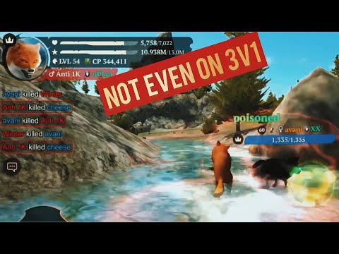 The Wolf - Can a lvl 60 1K beat my Lvl 54 Anti 1K ? | 1v3 PvP