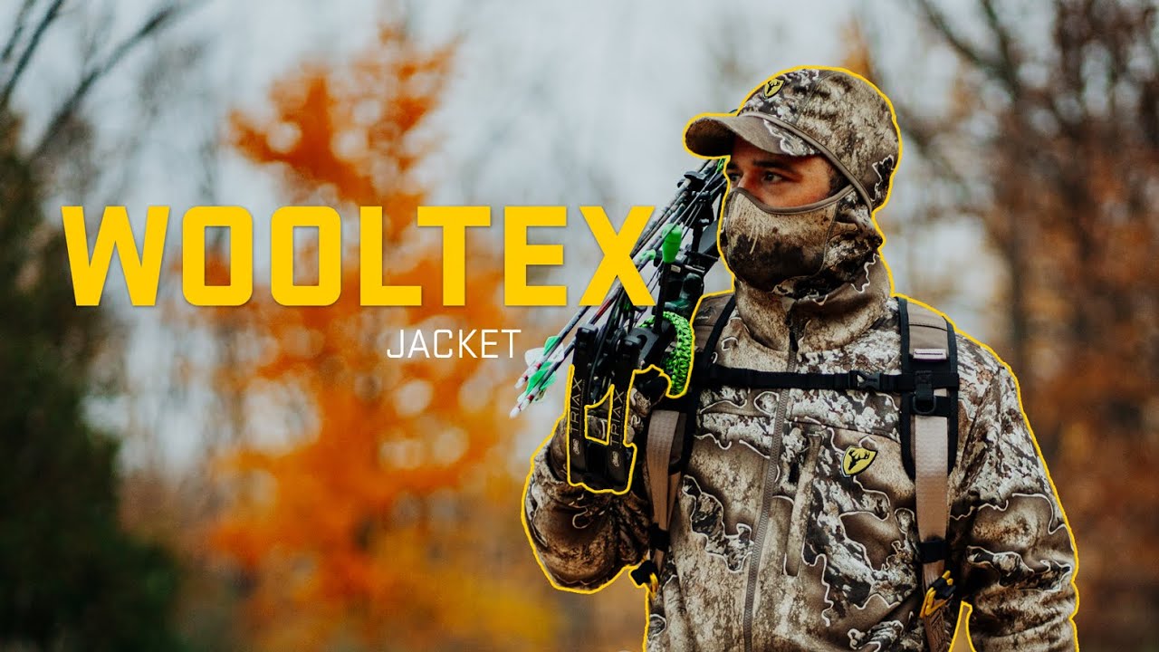 Wooltex Jacket | Blocker Outdoors Mid Season Wool Hunting Gear - YouTube