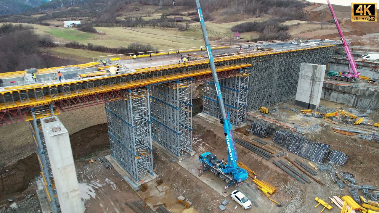 419 Highway Under Construction Road Megaproject in Romania ...