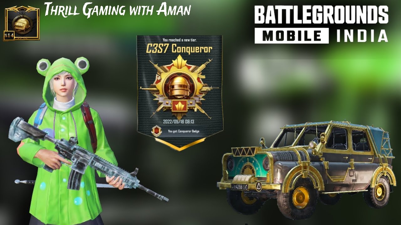 Conqueror Level Gameplay @_Thrill_Gaming | BGMI HIGHLIGHTS | CLASSIC ...