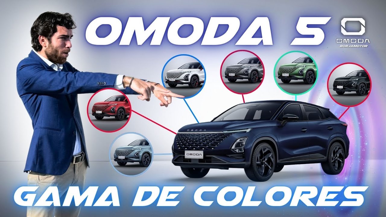 OMODA 5 🚀 COLORES y ACABADOS 🌈 - YouTube