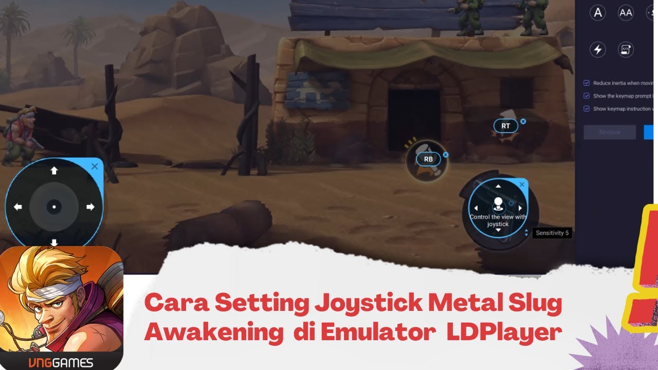 Cara Setting Joystick Metal Slug Awakening Android di LDPlayer - YouTube