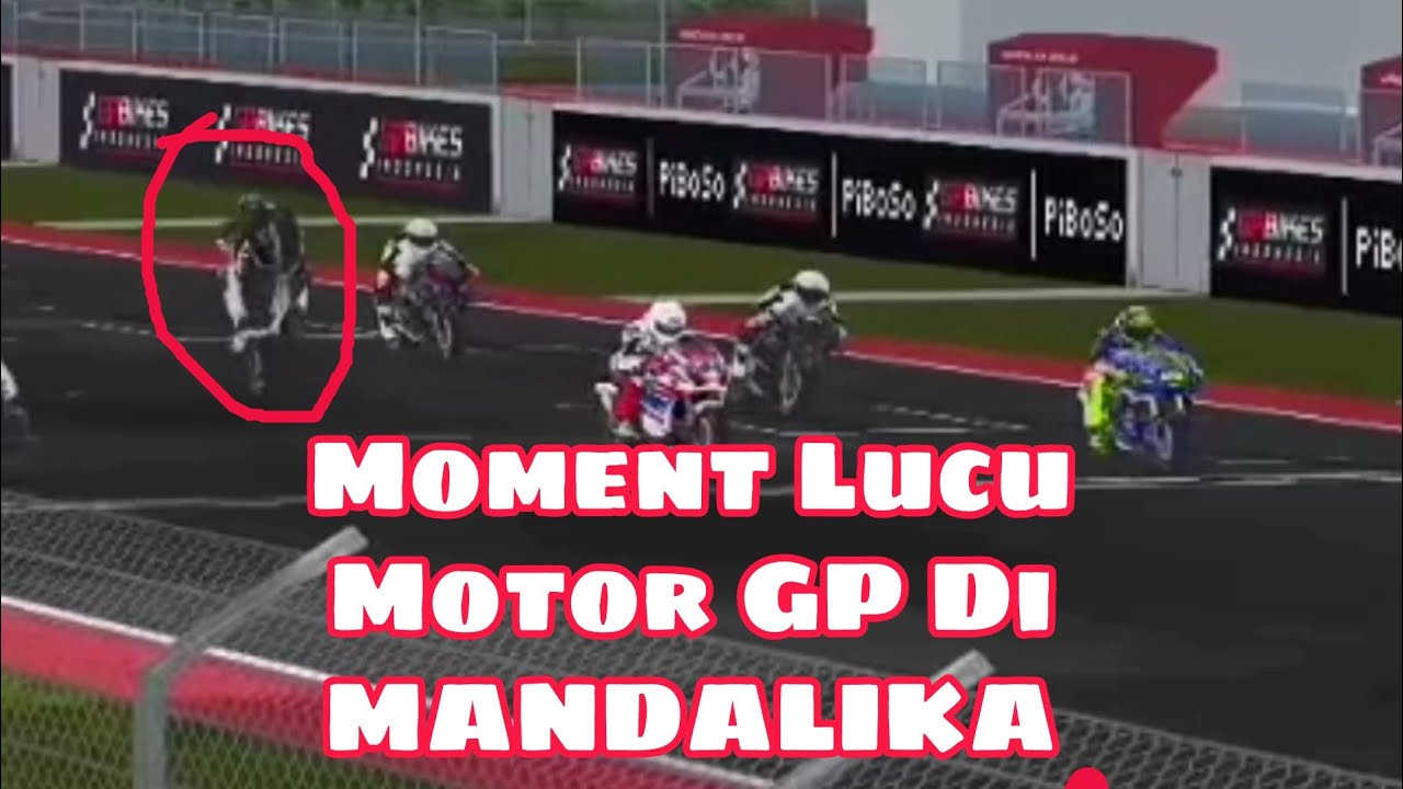 Motor GP - Bikes Indonesia simulasi Balapan di sirkuit mandalika - YouTube