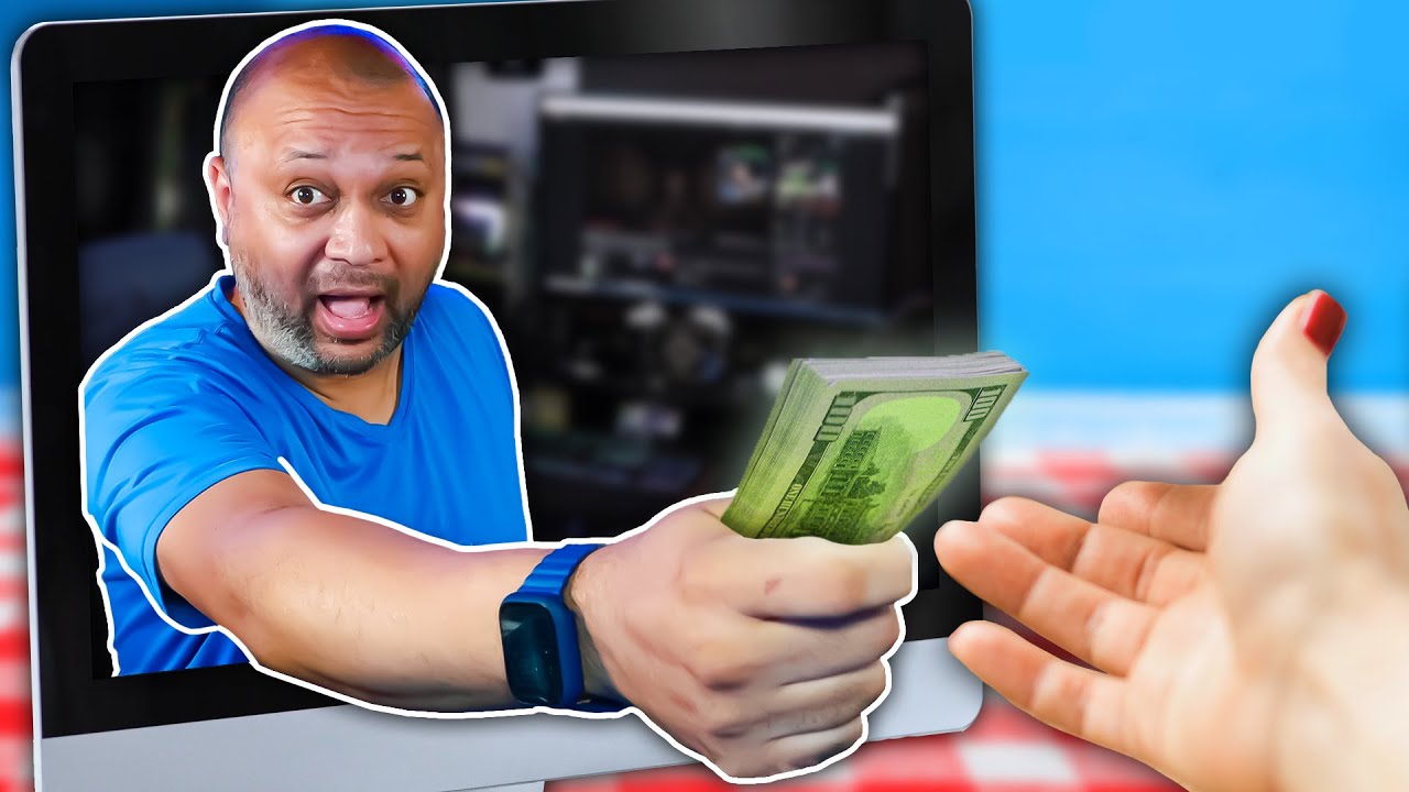 I Tried To Give Money To Strangers on the internet! - YouTube